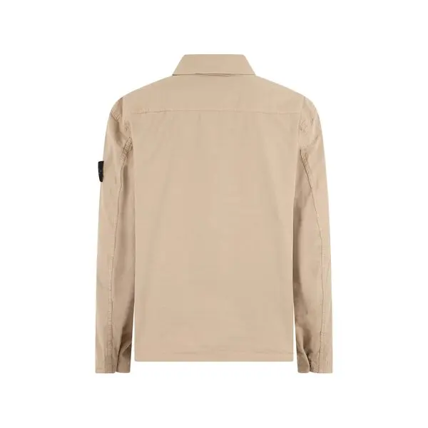 Stone Island Neutrals Jackets Shirt Jackets