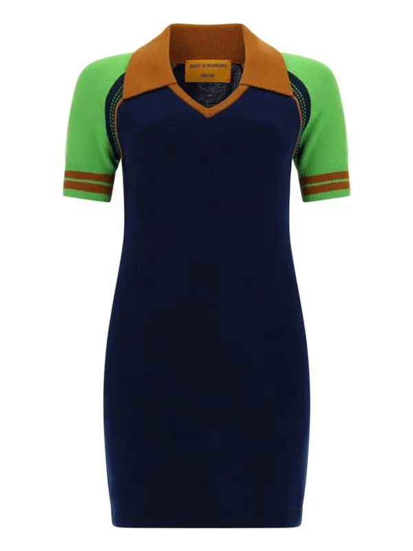 Guest In Residence Mini Dress Ace - Blue