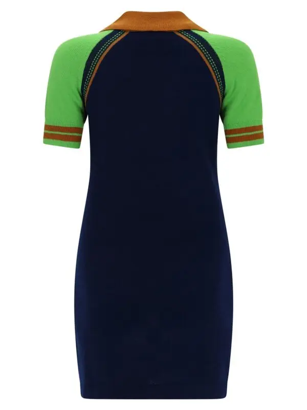 Guest In Residence Mini Dress Ace - Blue