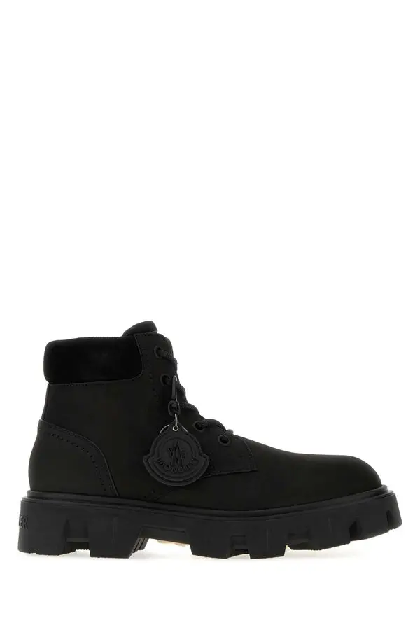 Moncler Suede Peak City Ankle Boots
