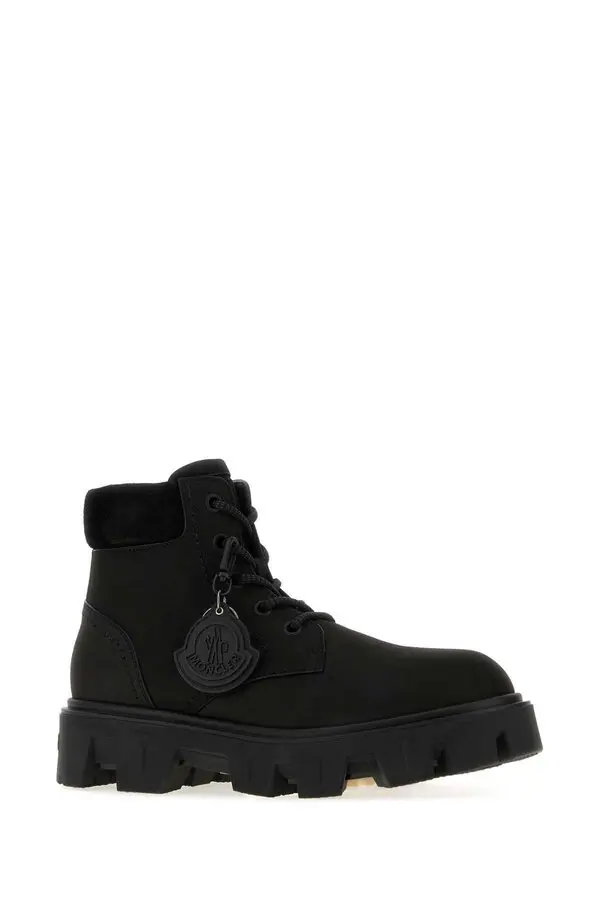 Moncler Suede Peak City Ankle Boots