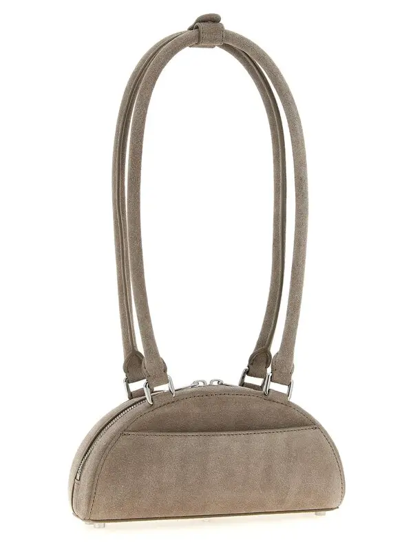 SELF-PORTRAIT Suede Mini With Charm' Shoulder Bag