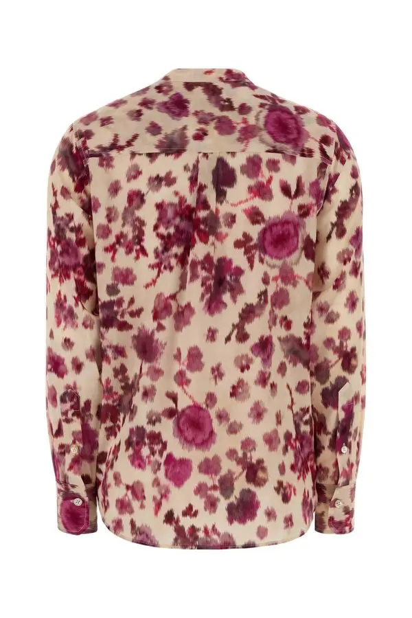 Isabel Marant Étoile Printed Stretch Silk Rusak Shirt - Multicolor