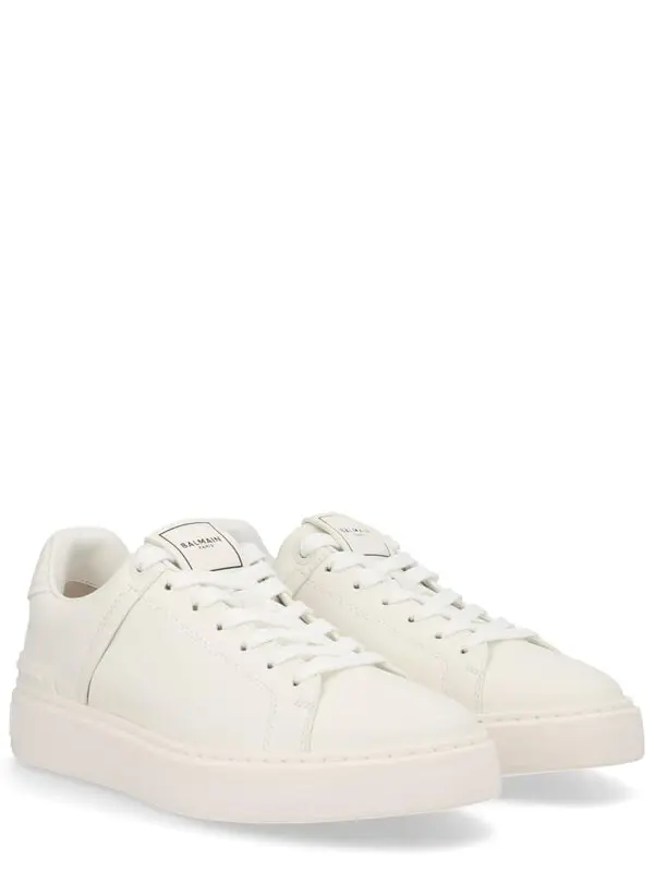 Balmain B-court Sneakers - White