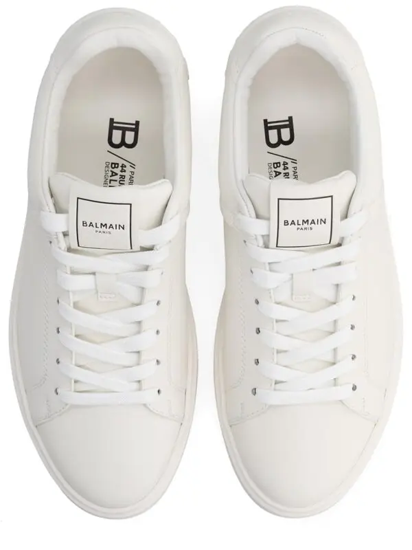 Balmain B-court Sneakers - White