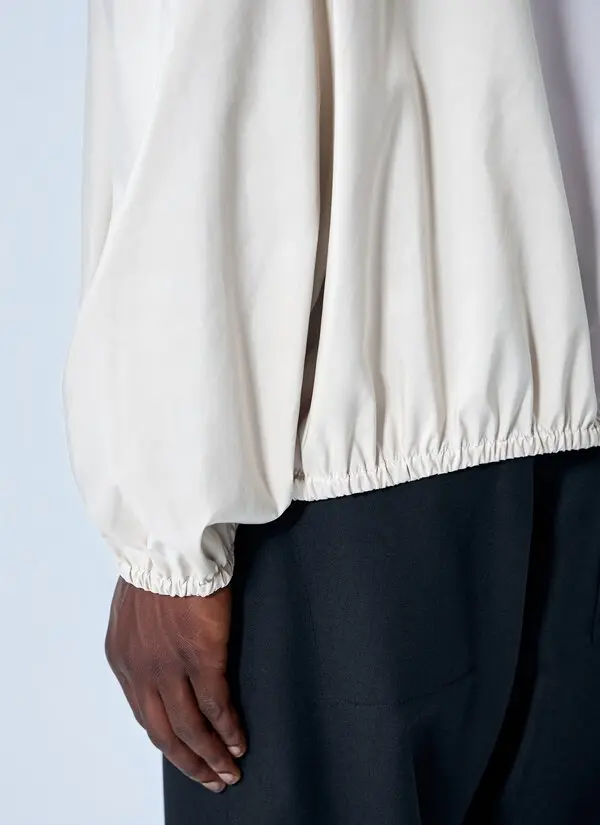 Miu Miu Technical Pongé Sweatshirt