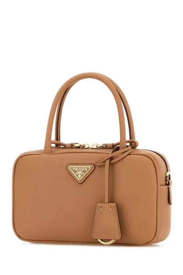 Prada Leather Handbag - Orange
