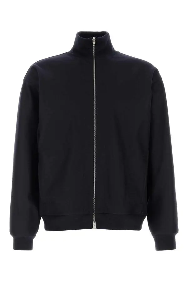 JIL SANDER Midnight Wool Jacket - Blue