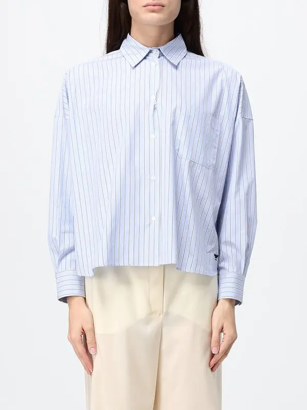 Max Mara Double-breasted Pure Wool Blazer - Blue