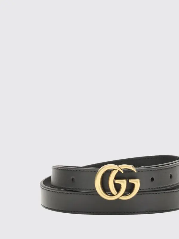 Gucci Gg Marmont Calf Leather Belt