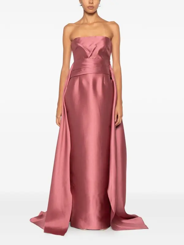 Solace London Elara Maxi Dress - Multicolor