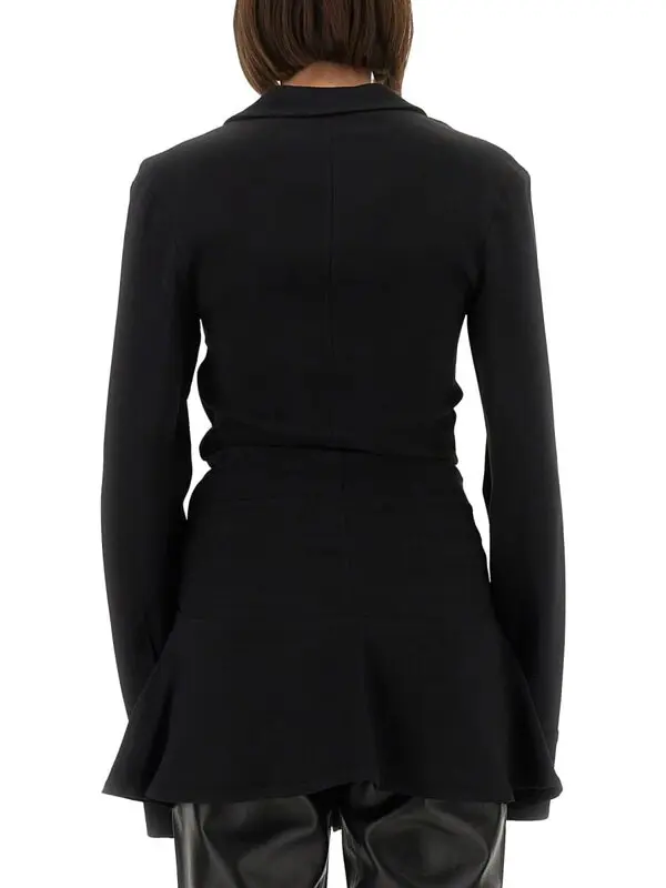 Attico Cady Mini Dress - Black