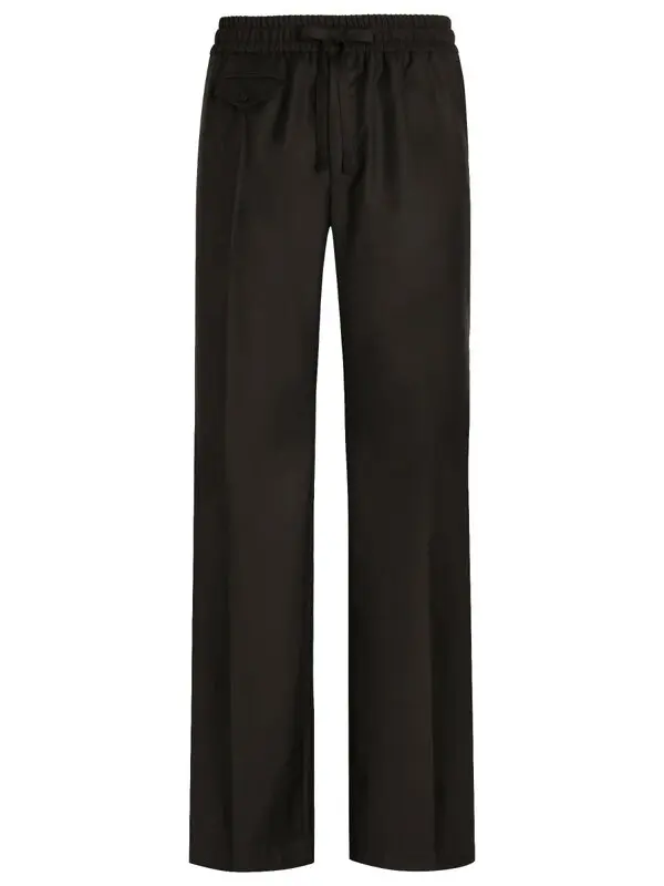 Dolce & Gabbana Wool Knit Jogging Pants