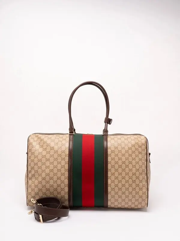 Gucci Web Stripe Tote Bag