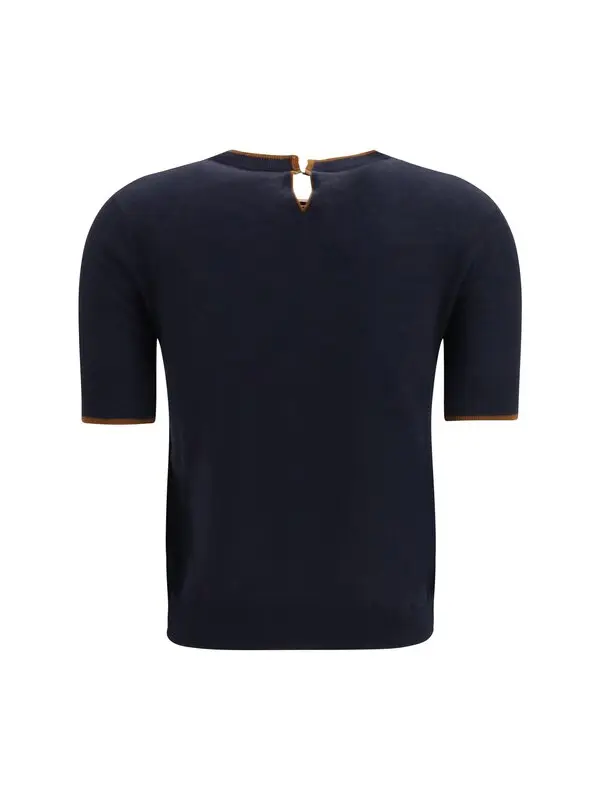 Max Mara Silk And Wool T-shirt