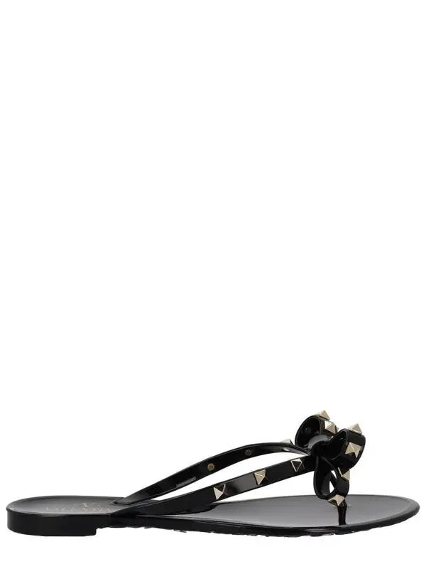 Valentino Garavani Rockstud Sandal - Black