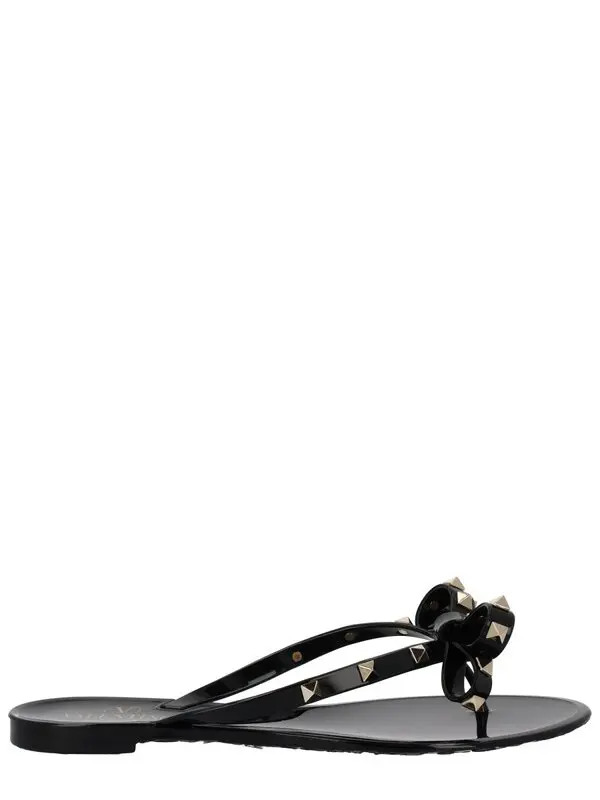 Valentino Garavani Rockstud Sandal - Black