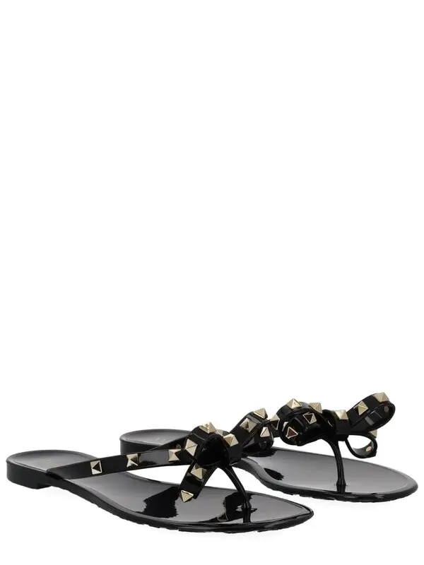 Valentino Garavani Rockstud Sandal - Black