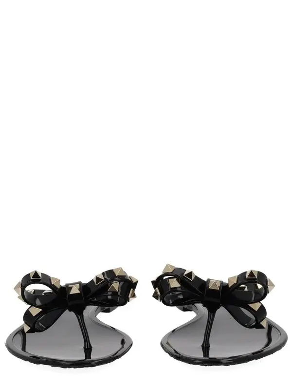 Valentino Garavani Rockstud Sandal - Black