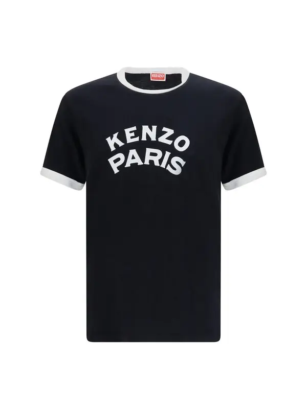 Kenzo Emblem Slim Cotton T-shirt - Black