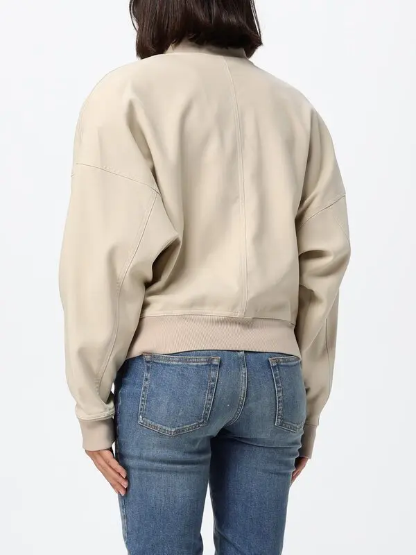 Gucci Oversized Cotton Bomber Jacket With High Neck