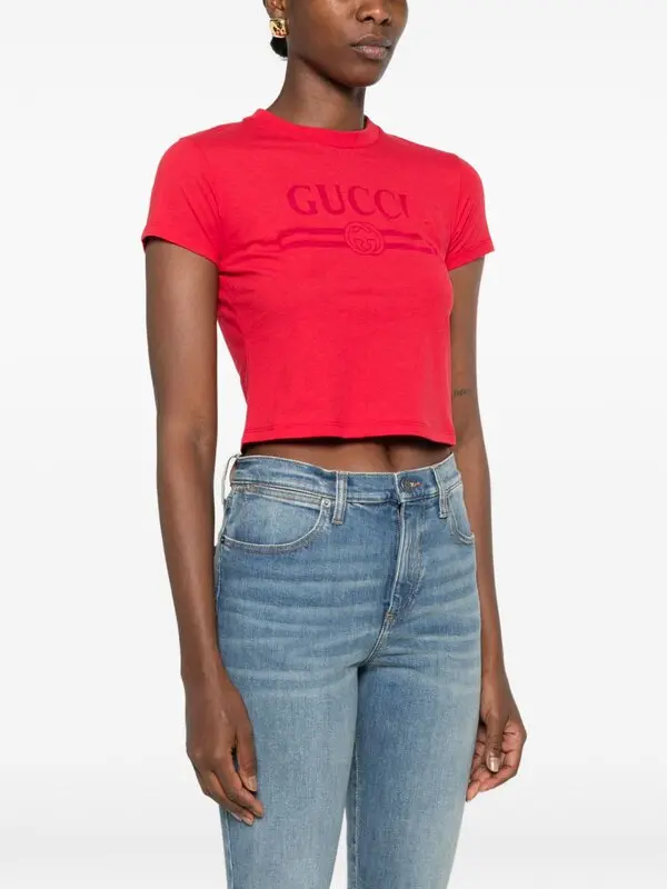 Gucci Logo Cotton T-shirt