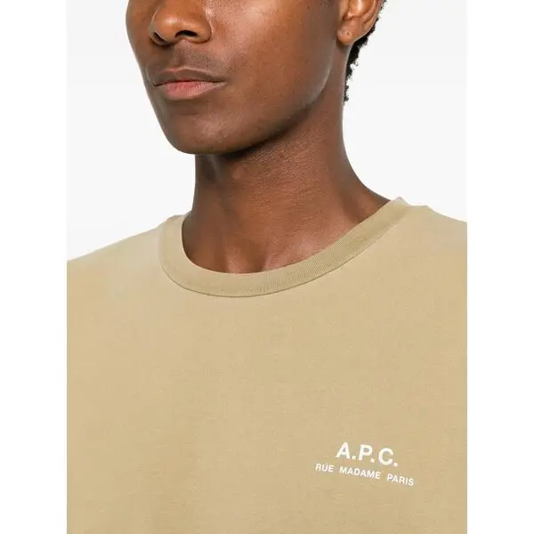 A.p.c. Neutrals T-shirts & Vests T-shirts - Cream