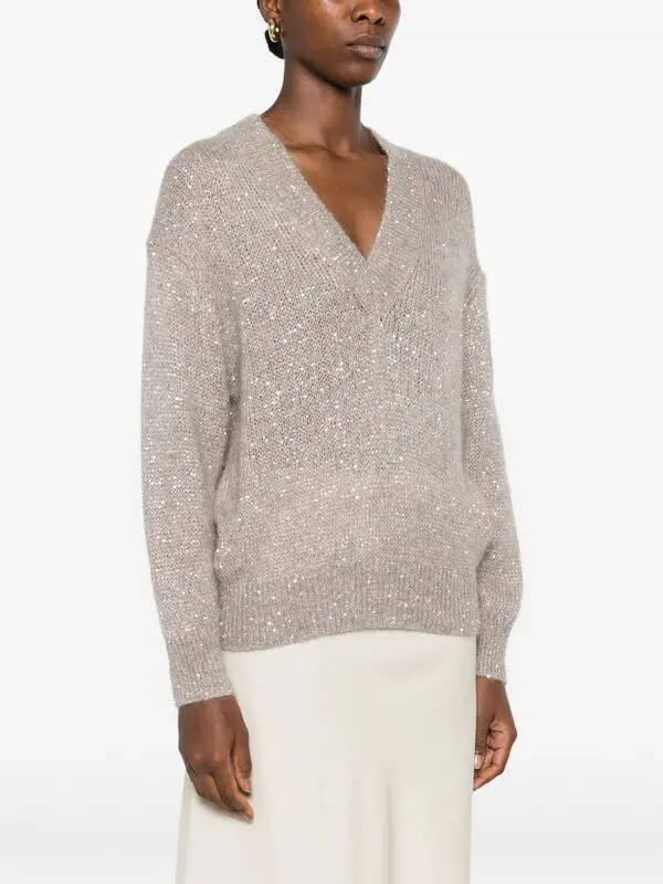 Brunello Cucinelli Wool Blend Sweater