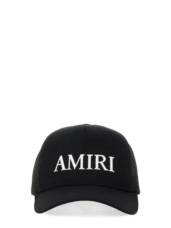 Amiri Logo Baseball Cap - Black