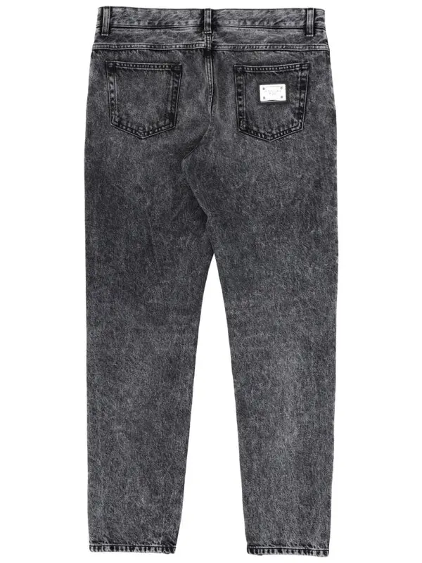 Dolce & Gabbana Acid Wash Denim Jeans