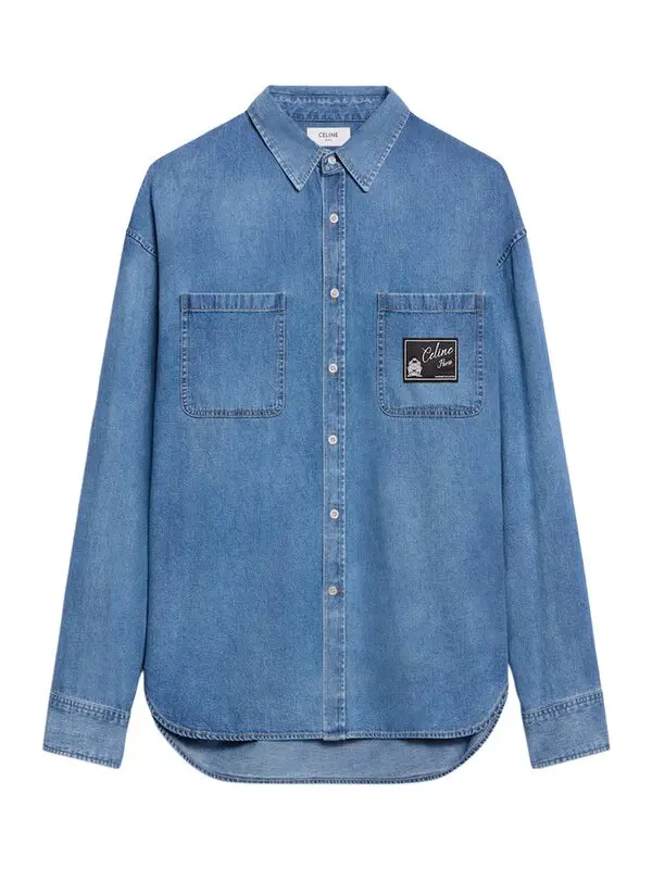 Celine Cotton Denim Shirt
