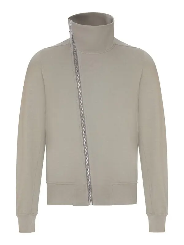 Rick Owens Bauhaus Zip-up Hoodie Jogger - Cream