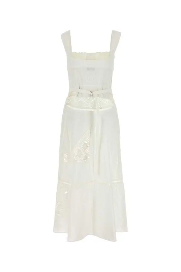 MARINE SERRE Cotton Dress