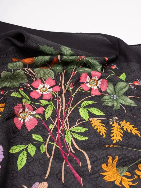 Gucci Flora` Foulard