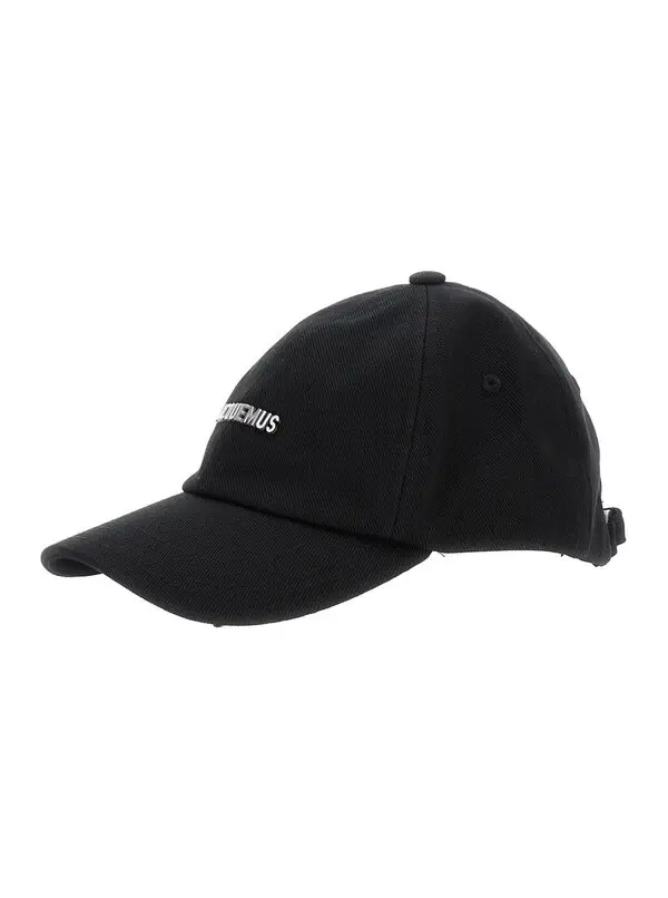 Jacquemus La Casquette Gadjo Baseball Cap - Black
