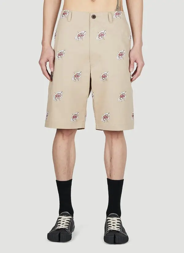Junya Watanabe Roy Lichtenstein Shorts