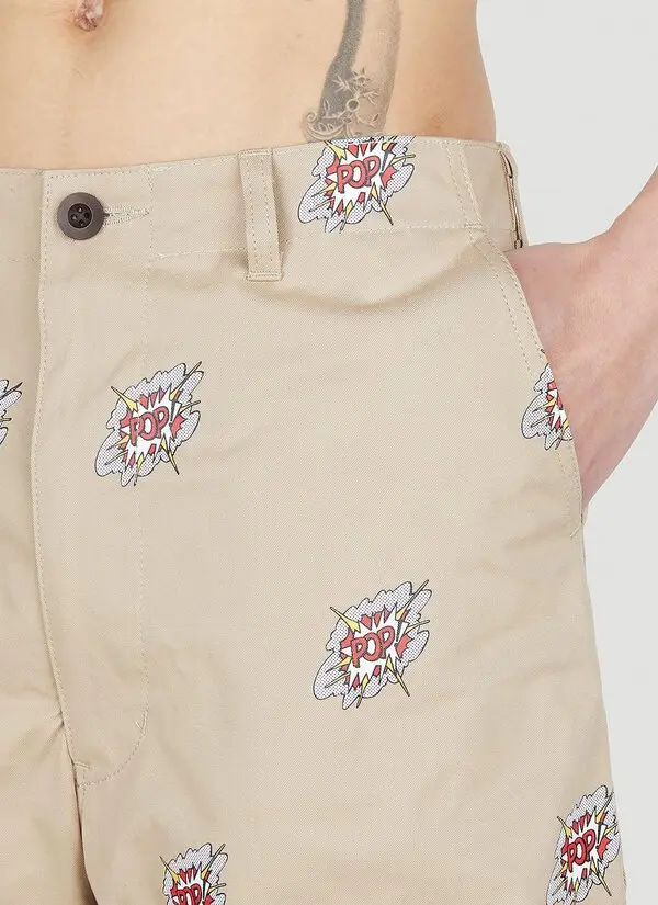 Junya Watanabe Roy Lichtenstein Shorts