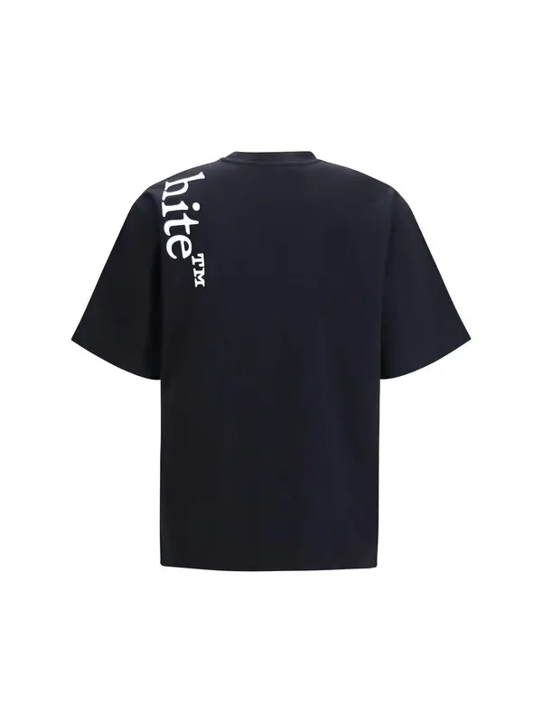 Off-White Vertical Bookish Skate T-shirt - Black