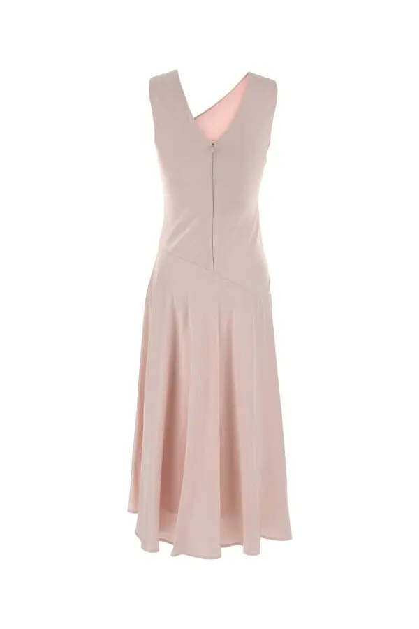 JIL SANDER Pastel Satin Dress