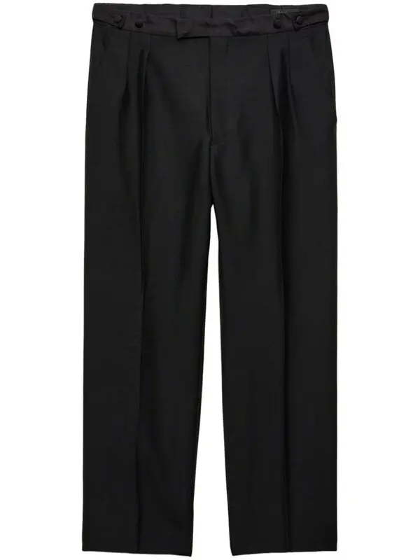 Prada Wool And Mohair Pants