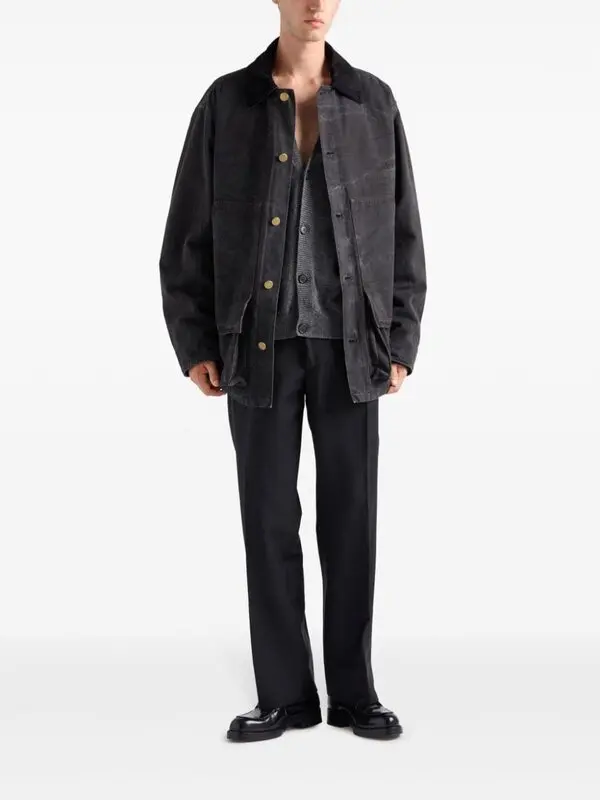 Prada Wool And Mohair Pants