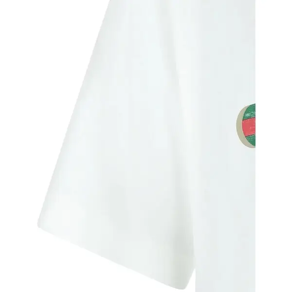 Gucci Cotton Blend Logo Print T-shirt