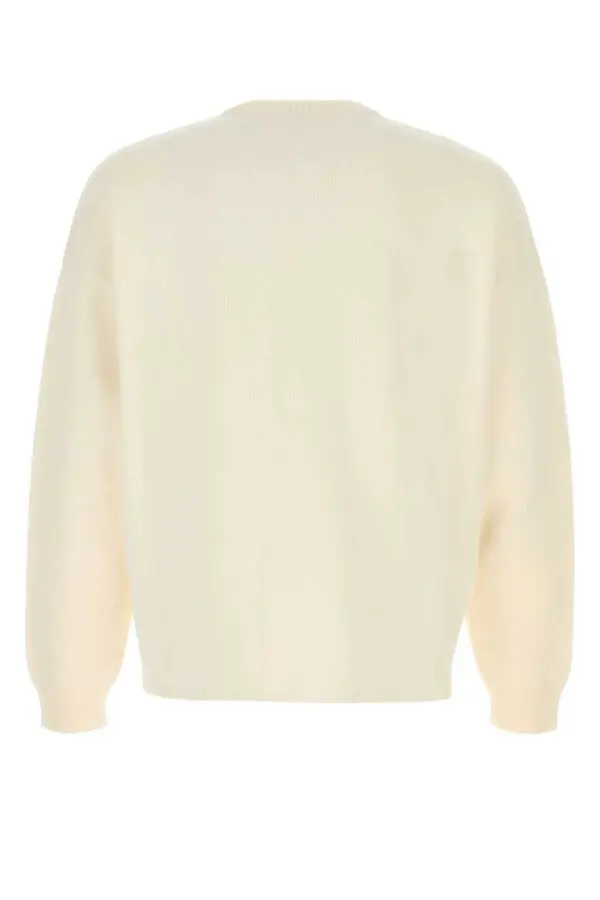 Loewe Ivory Cotton Blend Sweater