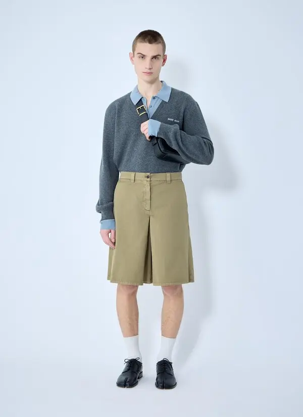Miu Miu Garment-dyed Skirt