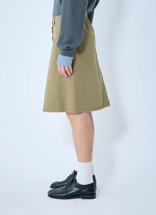 Miu Miu Garment-dyed Skirt