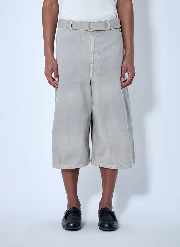LEMAIRE Wide-leg Denim Culottes
