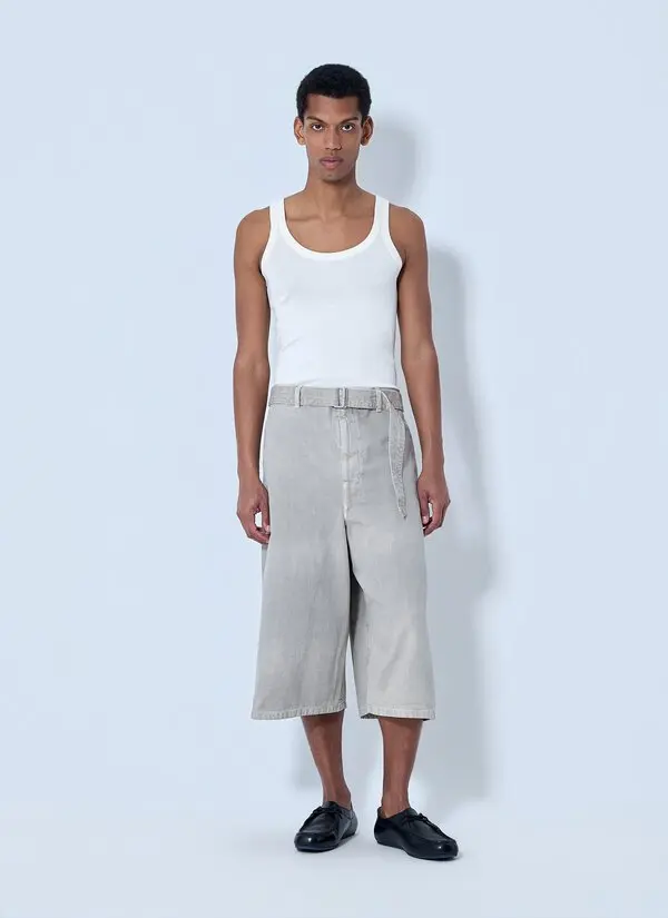 LEMAIRE Wide-leg Denim Culottes