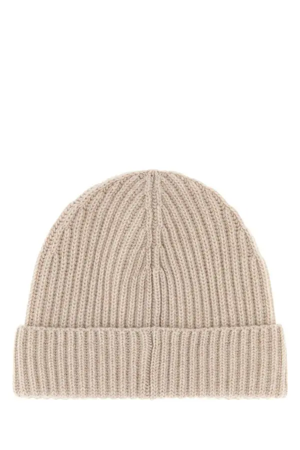 Loewe Sand Cashmere Beanie Hat