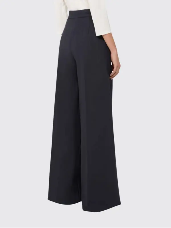 Max Mara Taverna Viscose Blend High-waisted Palazzo Trousers - Multicolor