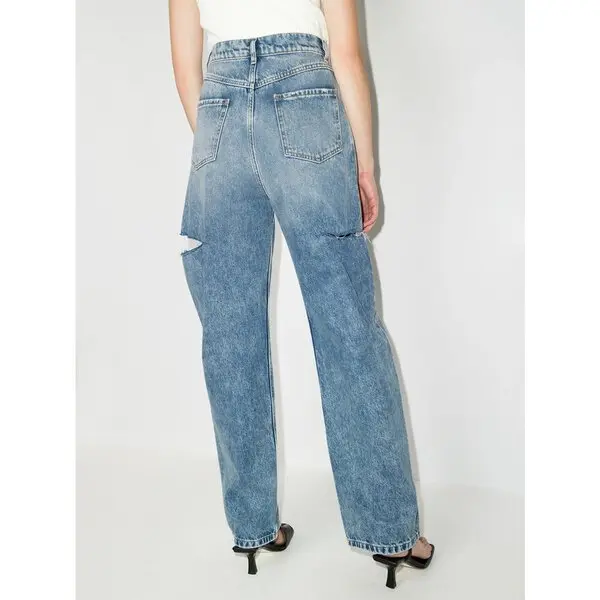 MAISON MARGIELA Denim Straight-leg Jeans - Blue